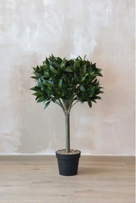 Umělý vavřín LAURUS, plast, výška 90 cm, zelená