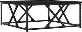 vidaXL Konferenční stolek 70 x 70 x 30 cm kompozitní dřevo [835369] Barva: Černá