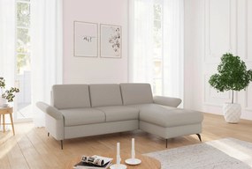 XXXLutz ROHOVÁ SEDAČKA, textil, šedohnědá Sit & More - Sedací soupravy - 00014401615P