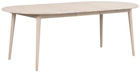 ROWICO Rozkládací oválný jídelní stůl TYLER světlý 170x105 cm 119714