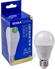 Tesla LED žárovka BULB E27 12W / 230V / 1521lm / 3000K / teplá bílá