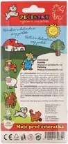 TEDDIES Razítka Moje první zvířátka / 10 ks / Plast / 2,5x4 cm / od 3