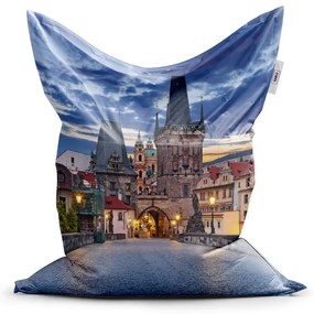 Sedací vak Classic karlův most - dětský, barevná