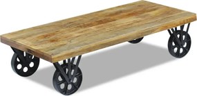 vidaXL Konferenční stolek z mangovníkového dřeva 120x60x30 cm [243335]