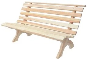 Rojaplast RETRO dřevěná lavice - PŘÍRODNÍ