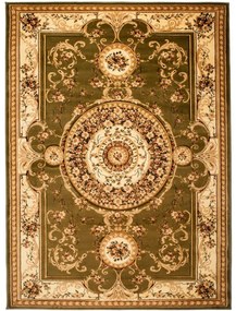 Kusový koberec klasický vzor 3 zelený 160x220cm