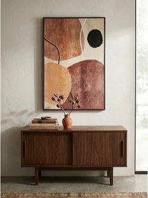 Tištěný/s ručně malovanými prvky obraz s rámem/na plátně 83x123 cm Gallery – Bizzotto