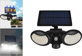 ENTAC - Solární osvětlení 56 LED 10W se senzorem pohybu