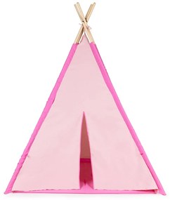 Indiánské teepee VIGVAM ECOTOYS růžové