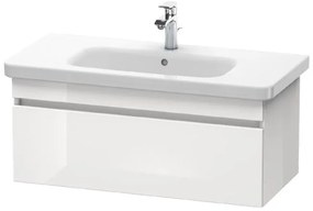Duravit DuraStyle - Umyvadlová skříňka 40x93x45 cm, 1 zásuvka, lesklá bílá DS638202222