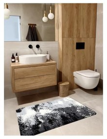 Koupelnová předložka Abstrakt šedá 50x80cm