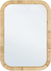 Nástěnné zrcadlo s ratanovým rámem 50x70 cm Hakima – Bizzotto