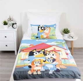 Jerry Fabrics Povlečení do postýlky Bluey 061 baby 100x135, 40x60 cm