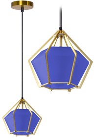 Toolight Závěsná stropní lampa Diamond Blue APP452-1CP