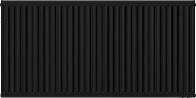 Mexen C21, panelový radiátor 400 x 800 mm, boční připojení, 741 W, černá, W421-040-080-70