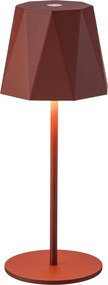 Livarno Home Aku stolní LED lampa (červená)