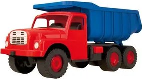 DINO Tatra 148 modročervená 72cm / Hračka na písek