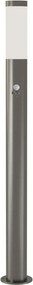 BRILAGI - Venkovní lampa se senzorem ELIA 1xE27/20W/230V IP44 100 cm chrom