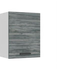 Kuchyňská skříňka Belini Premium Full Version horní 45 cm šedý antracit Glamour Wood  TOR SG45/0/WT/GW/0/B1/PP