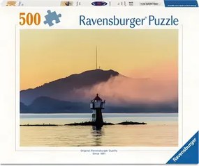 RAVENSBURGER Puzzle Maják Gofarnes, Norsko / 500 dílků / rozměr 49x36