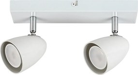Rabalux Bílé stropní svítidlo Perico pro žárovku 2x GU10 73018
