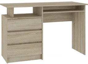 Počítačový stůl CLP 135cm dub sonoma