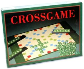 HYDRODATA Hra CROSSGAME křížovkář * SPOLEČENSKÉ HRY * 661008