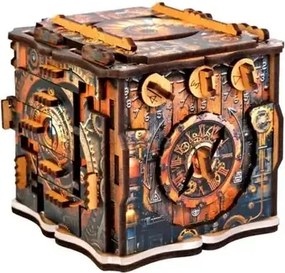 EscapeWelt Dřevěný hlavolam iQube Dark Box