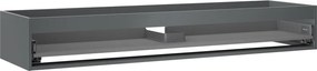 Mexen Box-A, závěsná skříňka 160 cm, 1 zásuvka, grafitová matná, 91AX0-1600-235-1-66