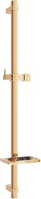 Mexen sprchová tyč DQ 80 cm s miskou na mýdlo, bez baterie, růžové-zlato, 79381-60