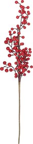 Dekorativní větvička Cranberry 66 cm