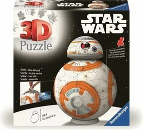 Ravensburger 3D Puzzle - Ball Star Wars: BB8 / kolekce / od 8 let