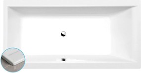 Polysan - Vana 180x90x48 cm, bílá 13111S
