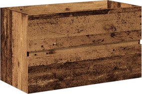 Skříňka se zápustným umyvadlem old wood 3328923
