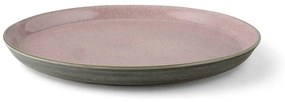 Bitz Kameninový mělký talíř 27 cm Grey/Light Pink