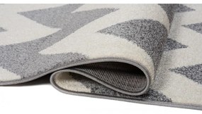 Kusový koberec Justina šedý atyp 80x300cm