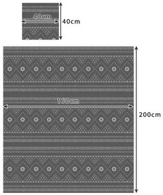 Ruhhy 22598 Přikrývka 1,6 x 2m + 2x povlak na polštář