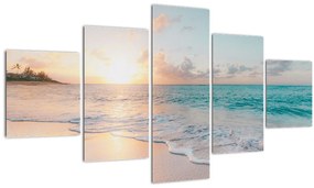 Obraz - Snová pláž (125x70 cm)