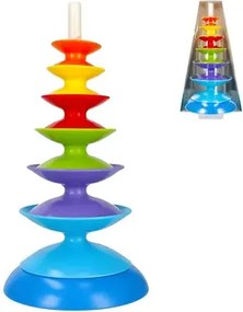 BAM BAM Navlékací pyramida 35 cm / od 6 měsíců / plast
