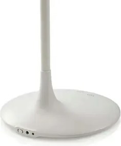 NEDIS LTLG3M1WT4 - Stmívatelná LED Stolní Lampa Bílá / Dotykové ovládá