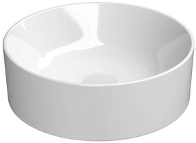 GSI KUBE X keramické umyvadlo na desku průměr 40 cm bílá ExtraGlaze 942611