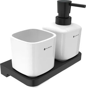 Nimco Maya držák na kartáčky a dózy černá MAC2905831KT90