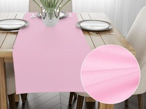 Biante Bavlněný běhoun na stůl Moni MOD-507 Světle růžový 20x140 cm
