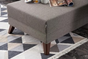 Hanah Home Designová pohovka BELLA hnědá pravá 275 cm 825BLC2584