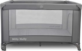 Dětská cestovní postýlka Milly Mally Mirage v přenosné tašce grey