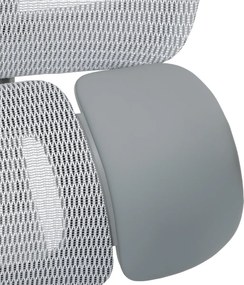 Ergonomická kancelářská židle EXECUTIVE - šedá síťovina
