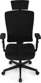 Ergonomická kancelářská židle ARLO - černá látka