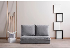 Hanah Home Rozkládací futonová pohovka TAIDA šedá 859FTN1270