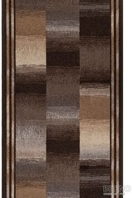 Breno Běhoun IKAT 49, šíře 67 cm, Vícebarevné/Hnědá