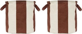Látkové košíky v sadě 2 ks ø 32x32 cm Kara – OYOY Living Design